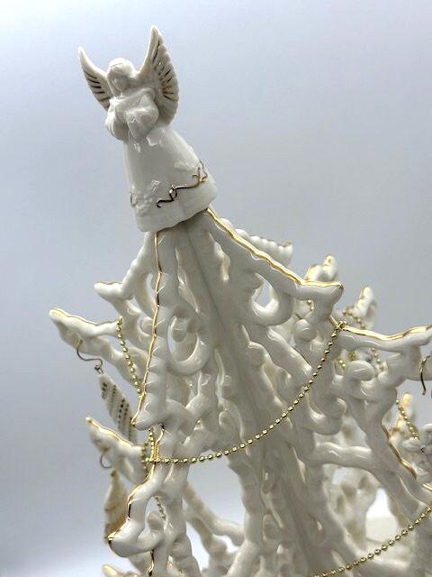 Lenox Holiday Delights Angel Tree & 12 Ornaments - Etsy