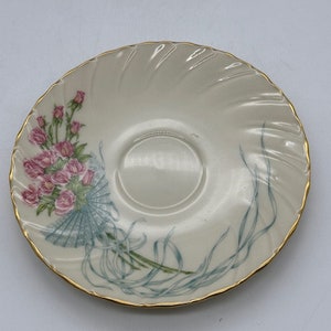 RARE LIMITED EDITION Lenox Mother's Day 1987 Rose Broquet Footed Cup ...