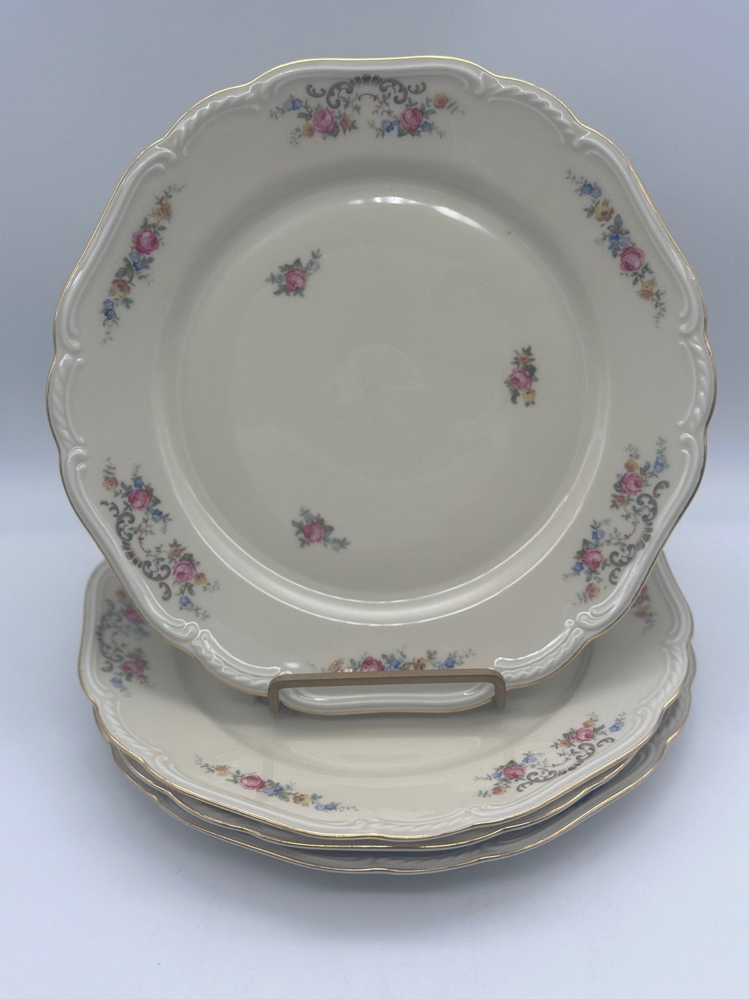 SET OF 4 Dinner Plates - PMR Jaeger & Co. Bavaria / Desserts / Tea ...