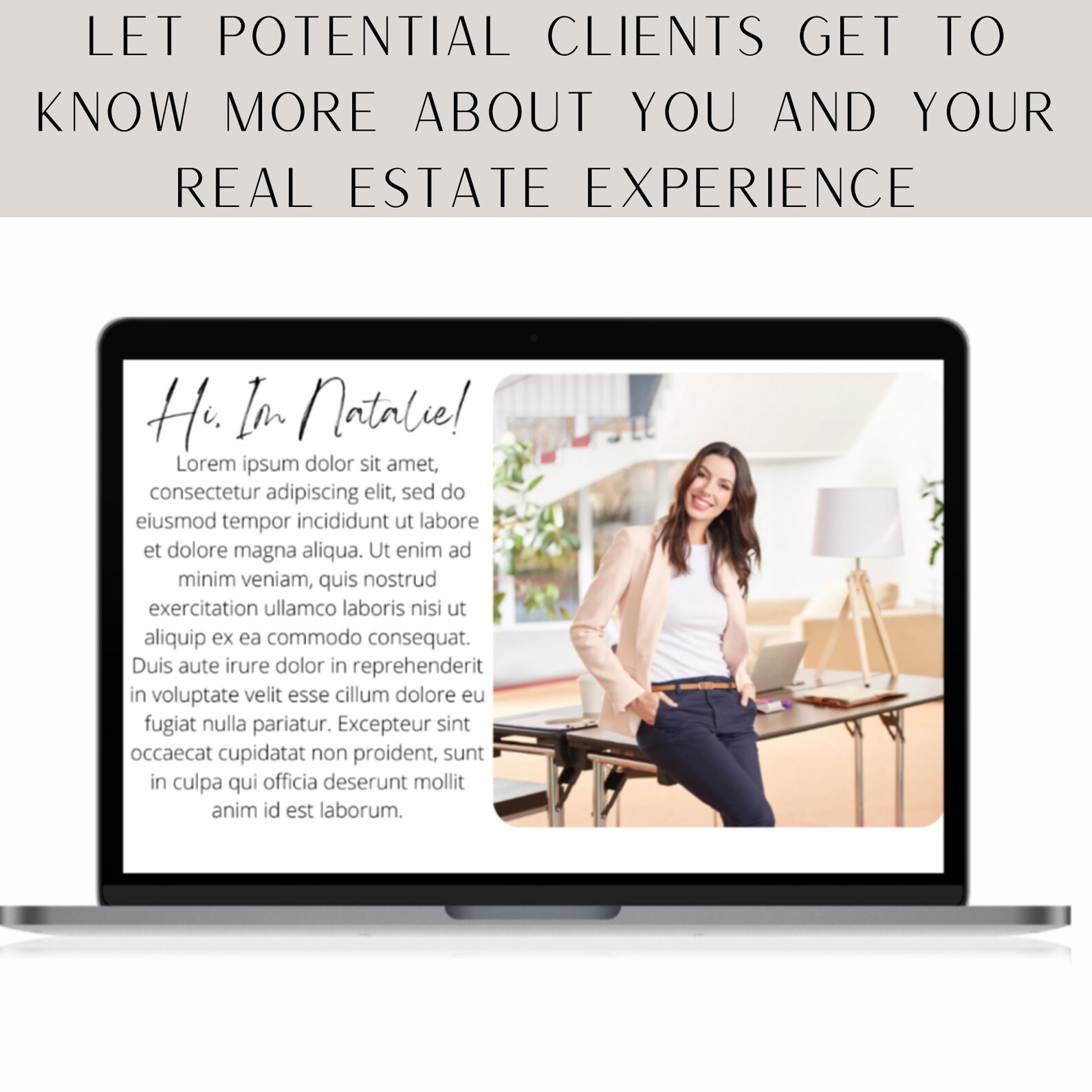 Meet the Agent Social Media Post Real Estate Instagram Post - Etsy