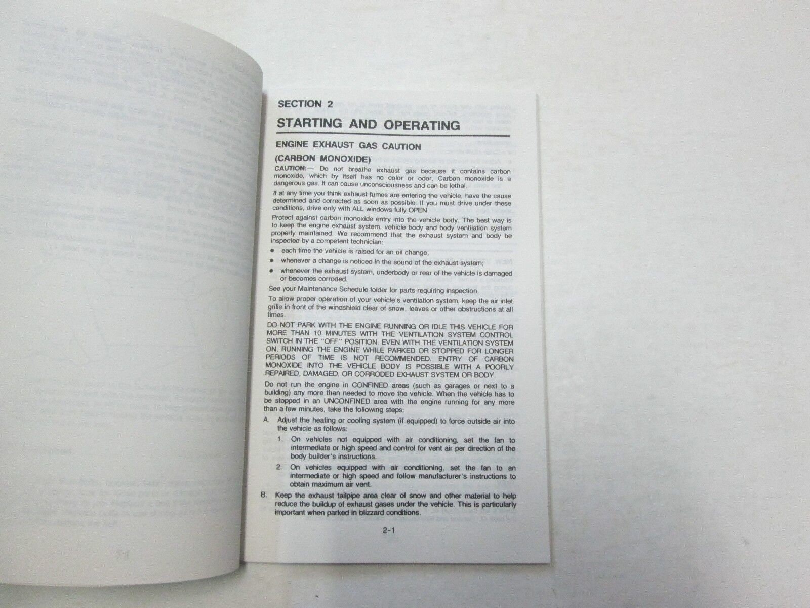 1984 Chevrolet Forward Control Models Owners & Drivers Manual - Etsy