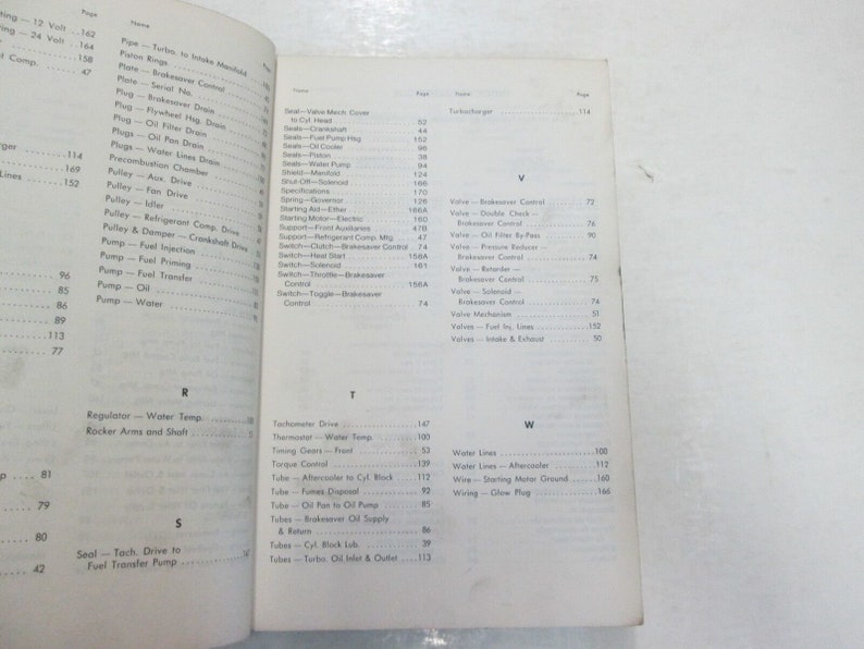 Caterpillar 3406 Truck Engine Serial Numbers 92U14043-UP Parts - Etsy