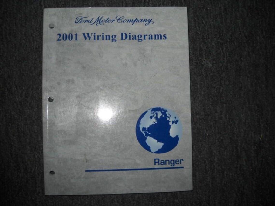 2001 Ford RANGER TRUCK Electrical Wiring Diagrams Manual EWD - Etsy
