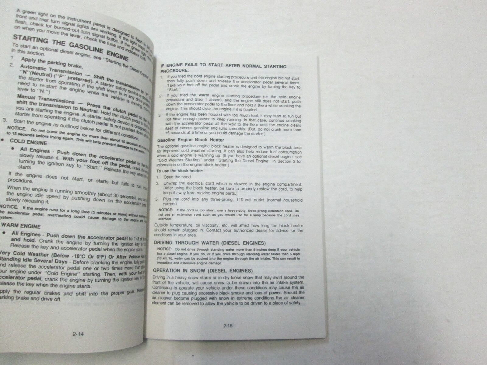 1984 Chevrolet Forward Control Models Owners & Drivers Manual - Etsy