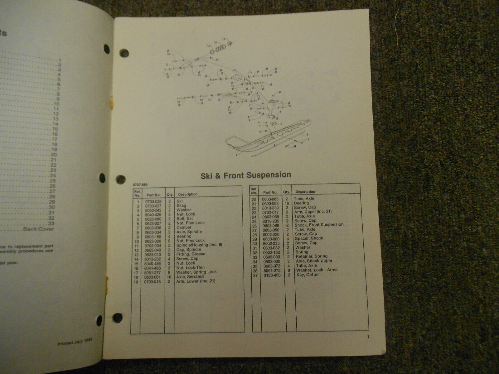 1990 Arctic Cat Jag Afs Jag Afs Deluxe Illustrated Parts - Etsy