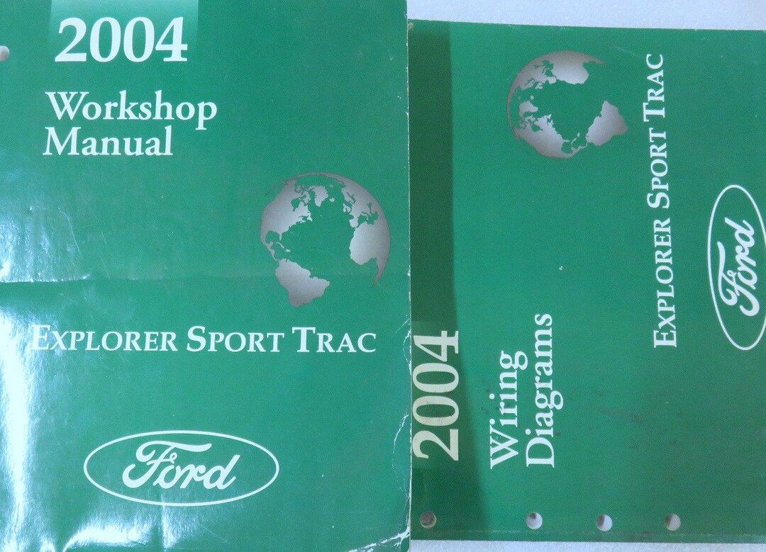 2004 Ford Explorer Sport Trac Service Shop Workshop Repair Manual Oem ...