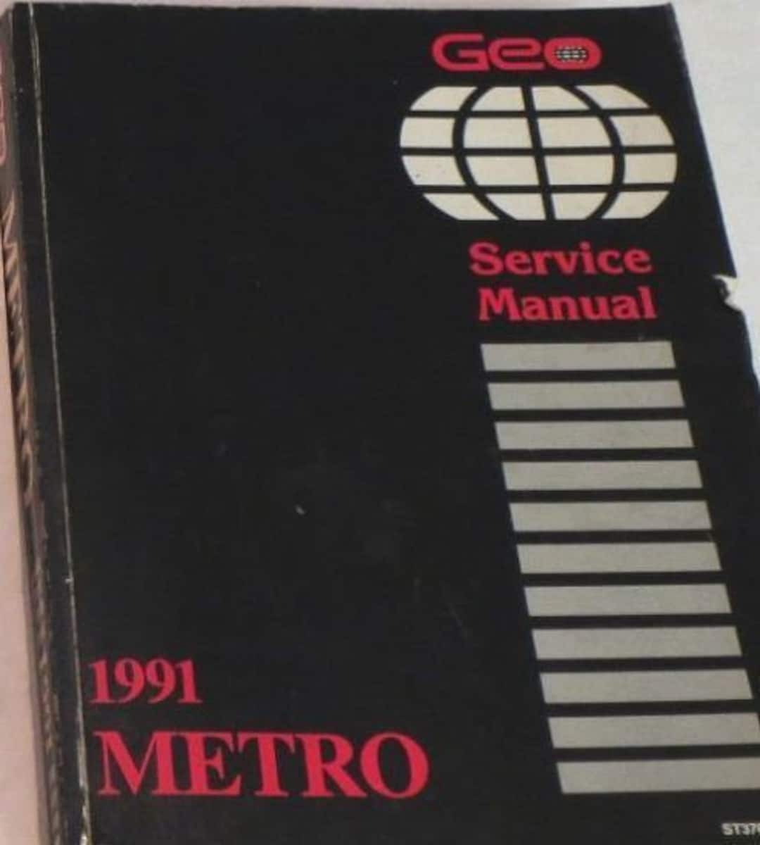 1991 Chevy Chevrolet Geo Metro Service Shop Repair Workshop Manual Oem ...