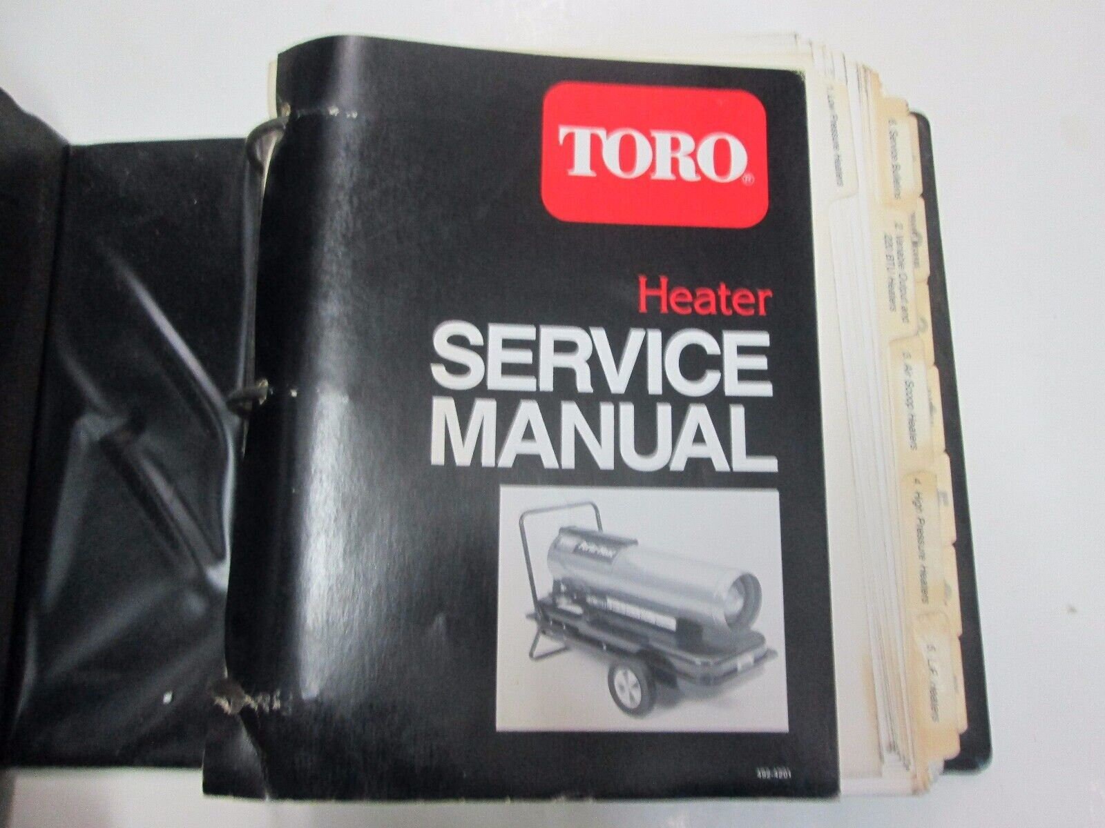 1983 Toro Heater Porta Heat Service Repair Shop Manual Binder Factory ...