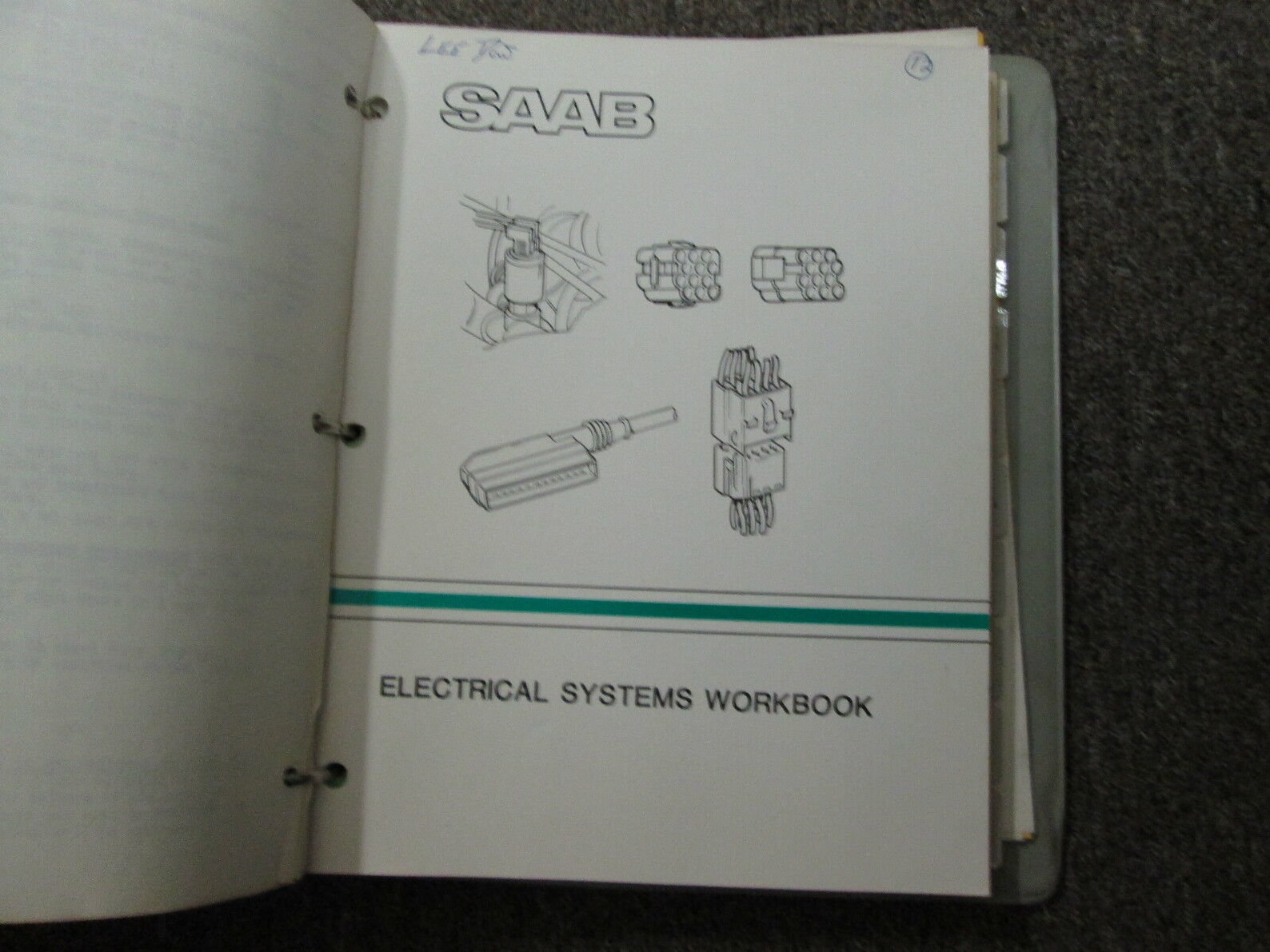 1980s 90s Saab 900 Wiring Color Code Wiring Diagram Electrical Manual ...