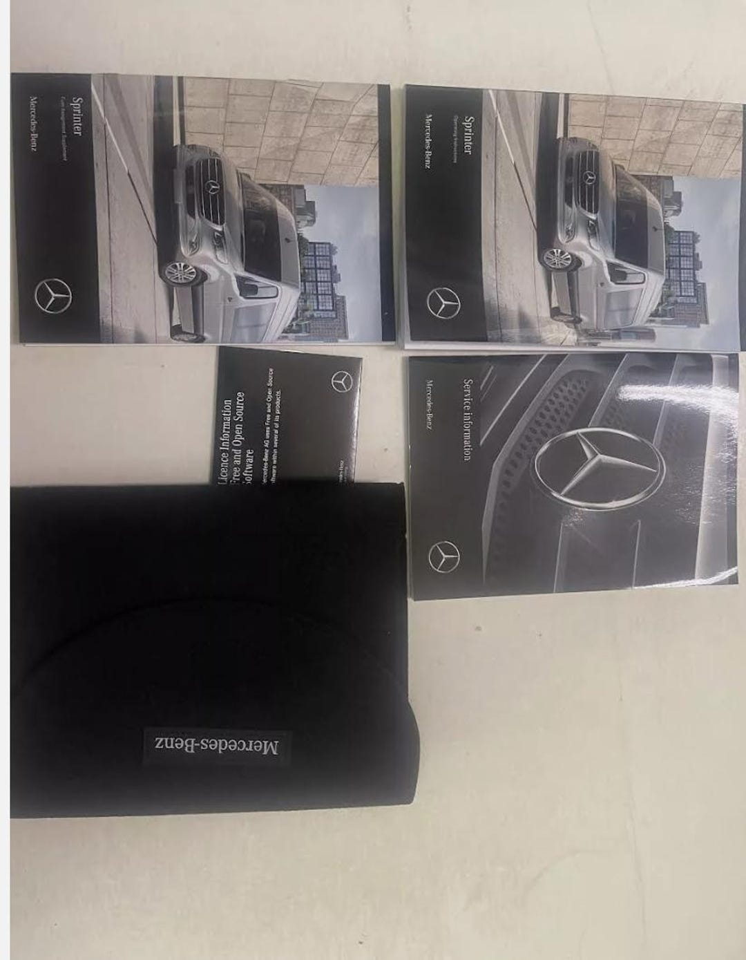 2024 MERCEDES BENZ Sprinter Truck Diesel Owners Operators Owner Manual ...