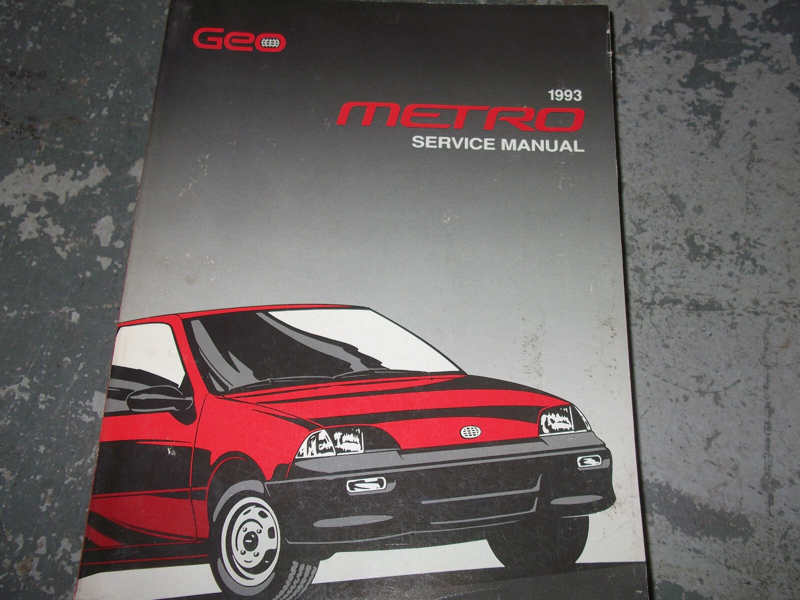 1993 Chevy Geo Metro Service Shop Repair Manual Factory Oem 93 - Etsy