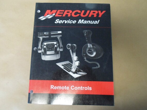 2006 Mercury Remote Controls Service Manual 90-814705… - Gem
