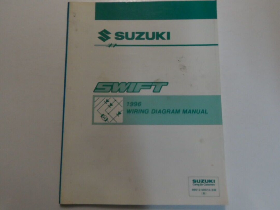 1996 Suzuki Swift Electrical Wiring Diagram Shop Manual Factory Oem ...