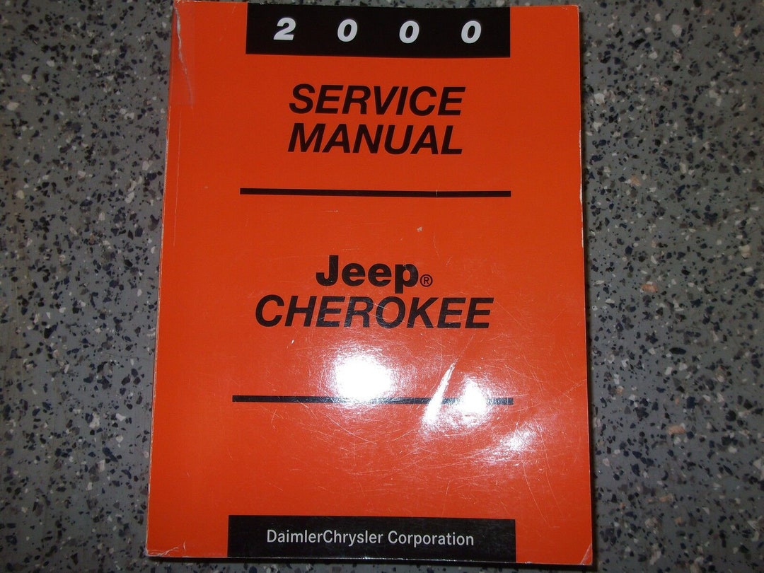 2000 Jeep Cherokee Service Repair Shop Manual Brand New Etsy