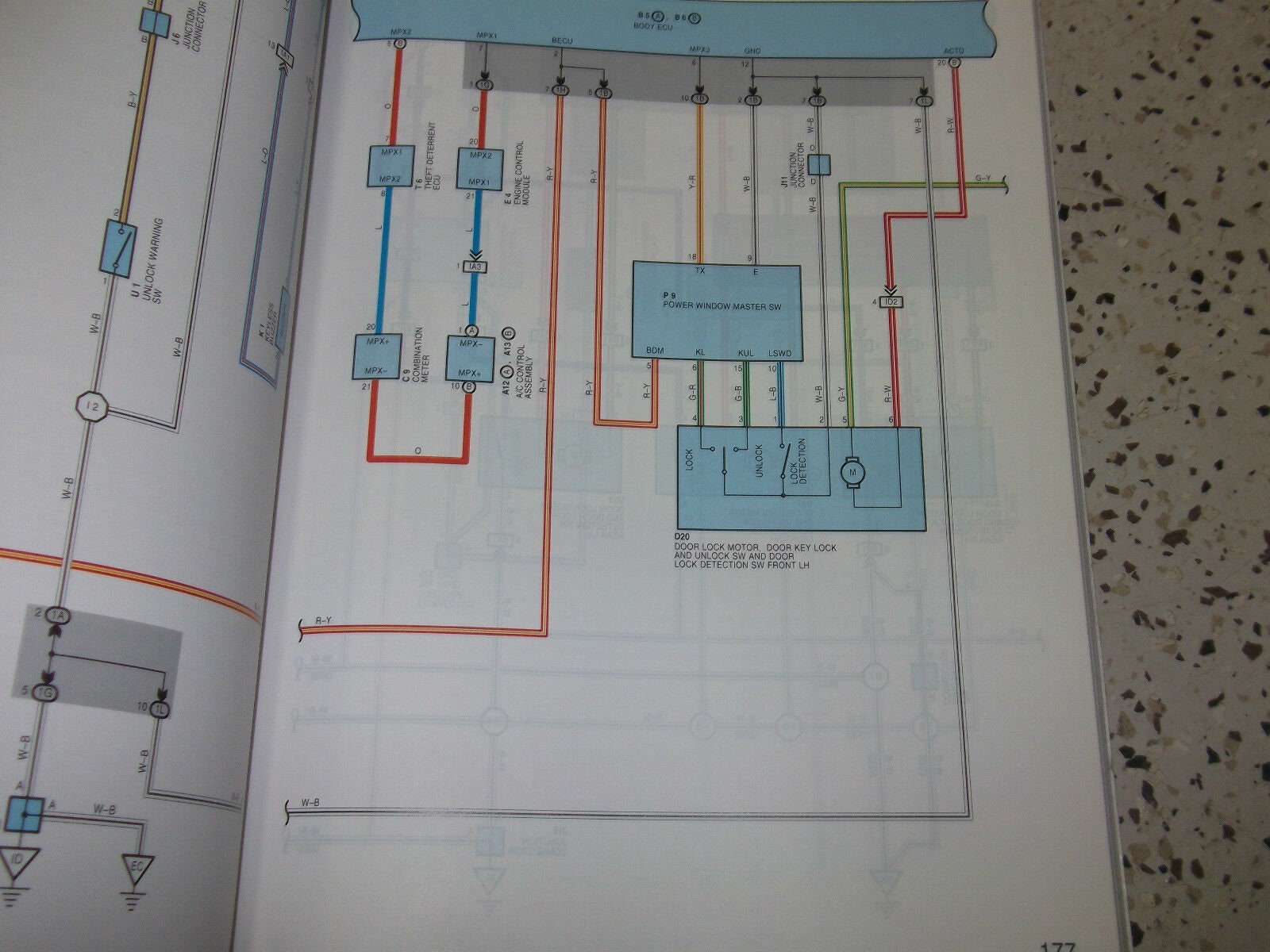 2002 Lexus IS300 IS 300 Electrical Wiring Diagram Service Shop Repair ...