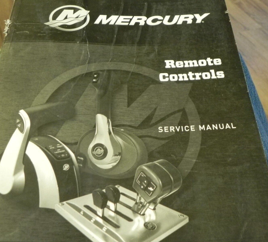 Mercury Outboard Service Manual Remote Controls P 90-8M00993272 OEM - Etsy