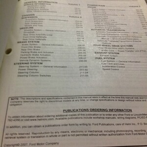2008 Ford Edge Lincoln Mkx Service Shop Manual Set W Ewd & Pced 4 Books ...
