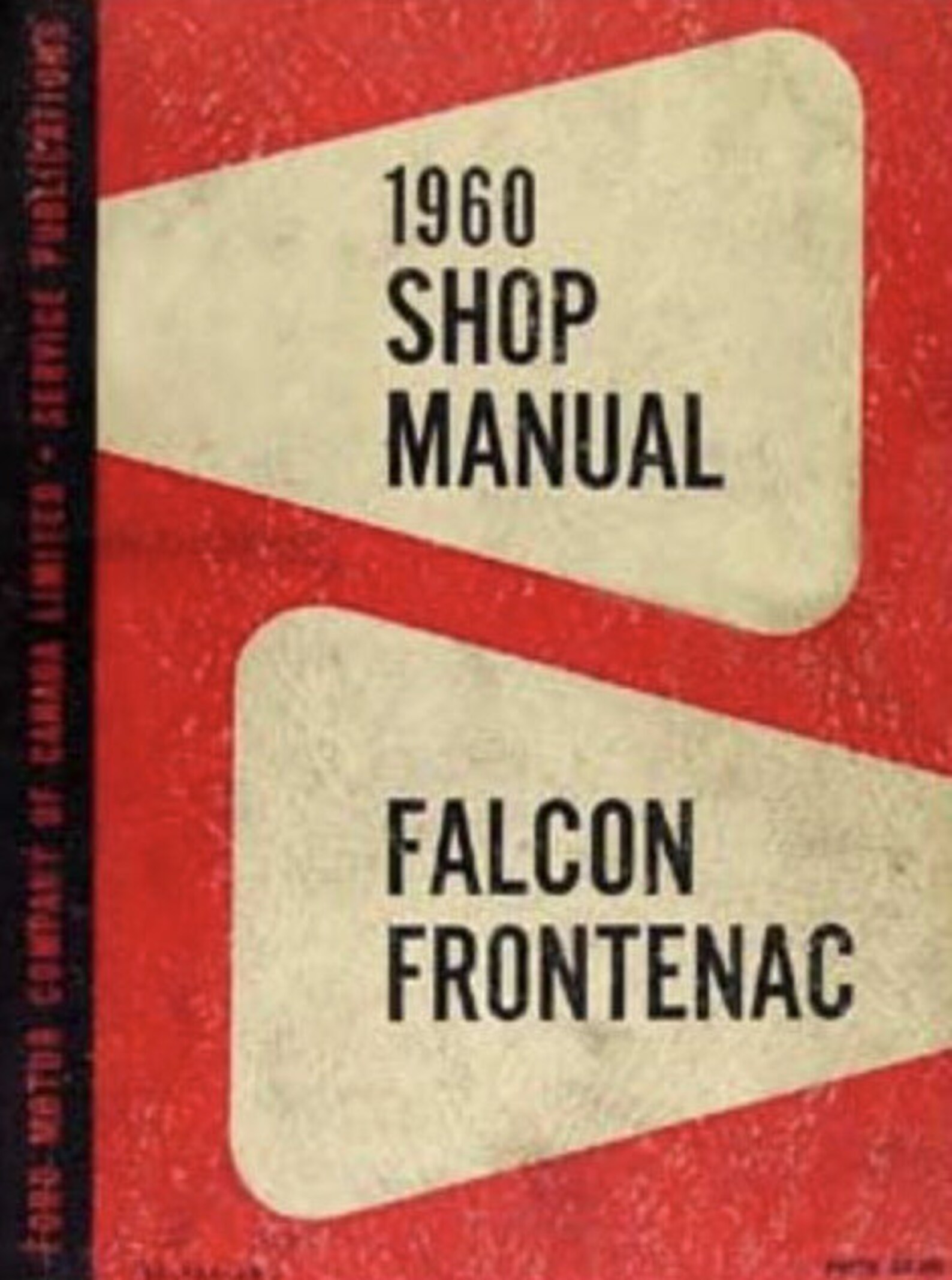 1960 Ford Falcon Frontenac Service Shop Repair Manual Oem Cnd - Etsy