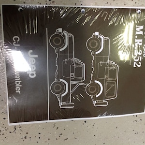 1984 1985 1986 Jeep Cj-7 Cj7 Cj Scrambler Service Shop Repair Manual New Book - Etsy