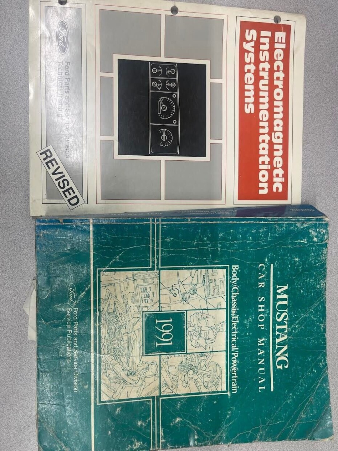 1991 FORD MUSTANG Gt Cobra Service Shop Repair Workshop Manual Set - Etsy