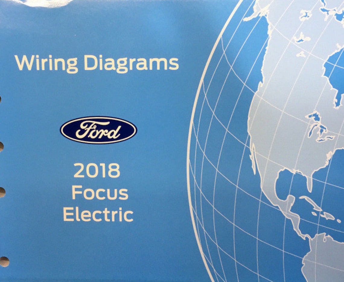 2018 Ford Focus Electric Wiring Electrical Diagram Manual Oem Factory ...