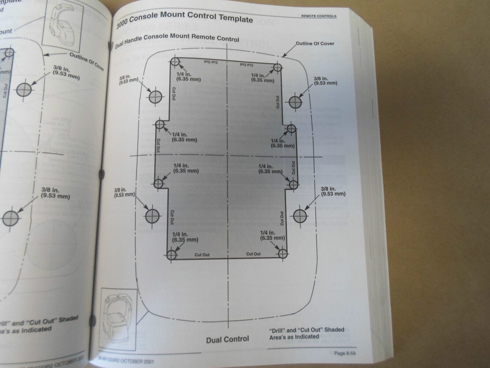 2001 Mercury Outboard Rigging Technicians Guide 3rd Ed 90-881033R2 OEM ...