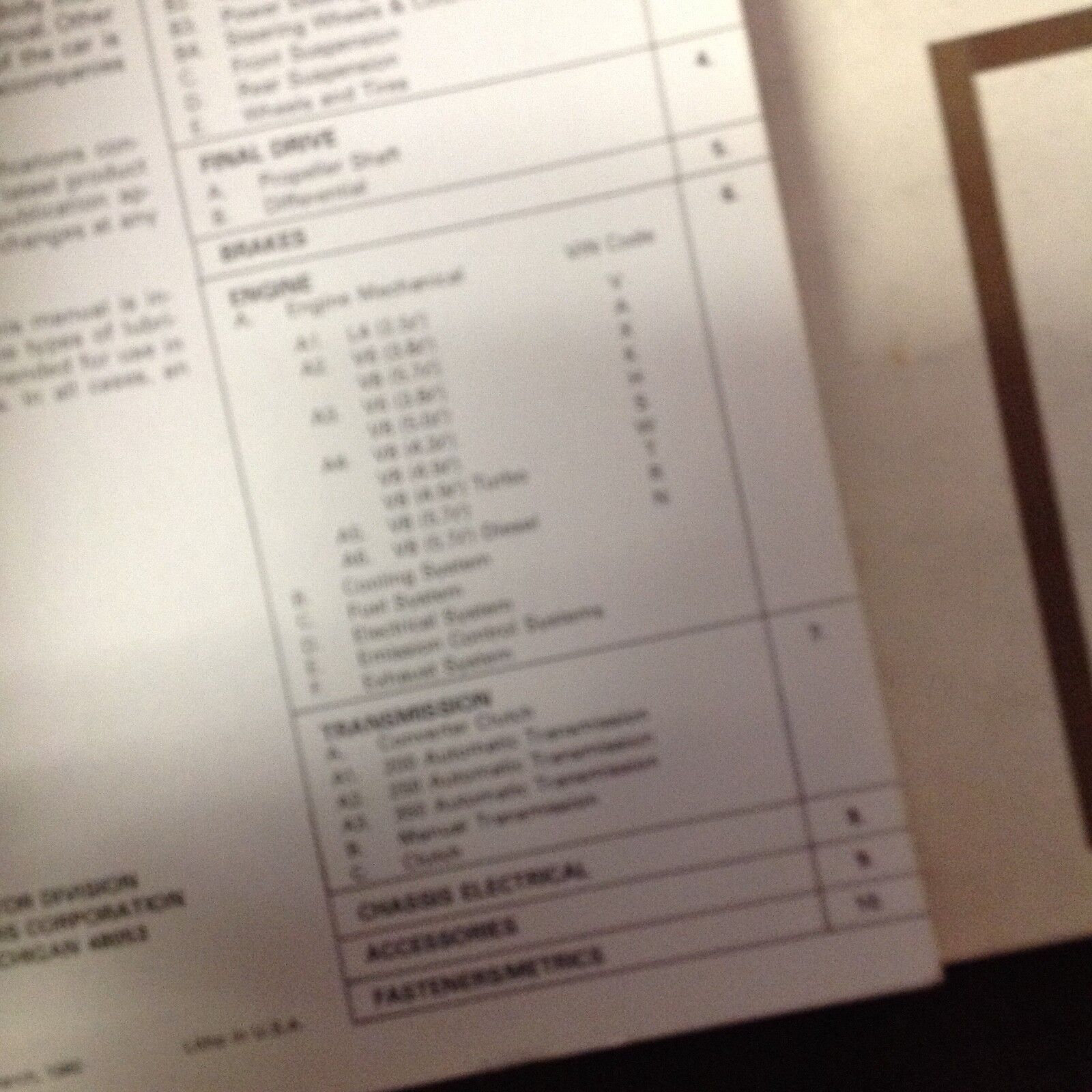 1980 Pontiac Service Manual Supplement & New Product Model Manual Set ...