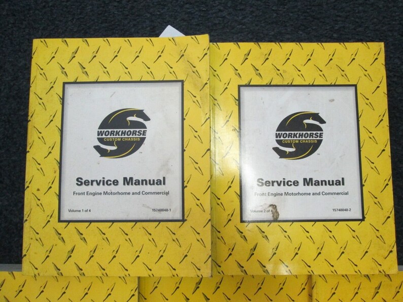 Workhorse Front Engine Motorhome & Commercial Service Manual 5 - Etsy