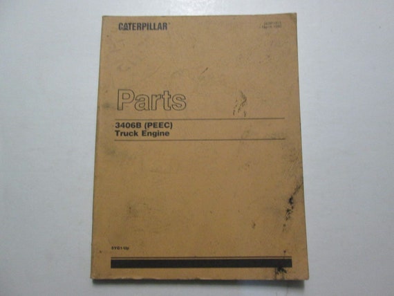 Caterpillar 3406B PEEC Truck Engine Parts Serial No. 5YG1-UP - Etsy