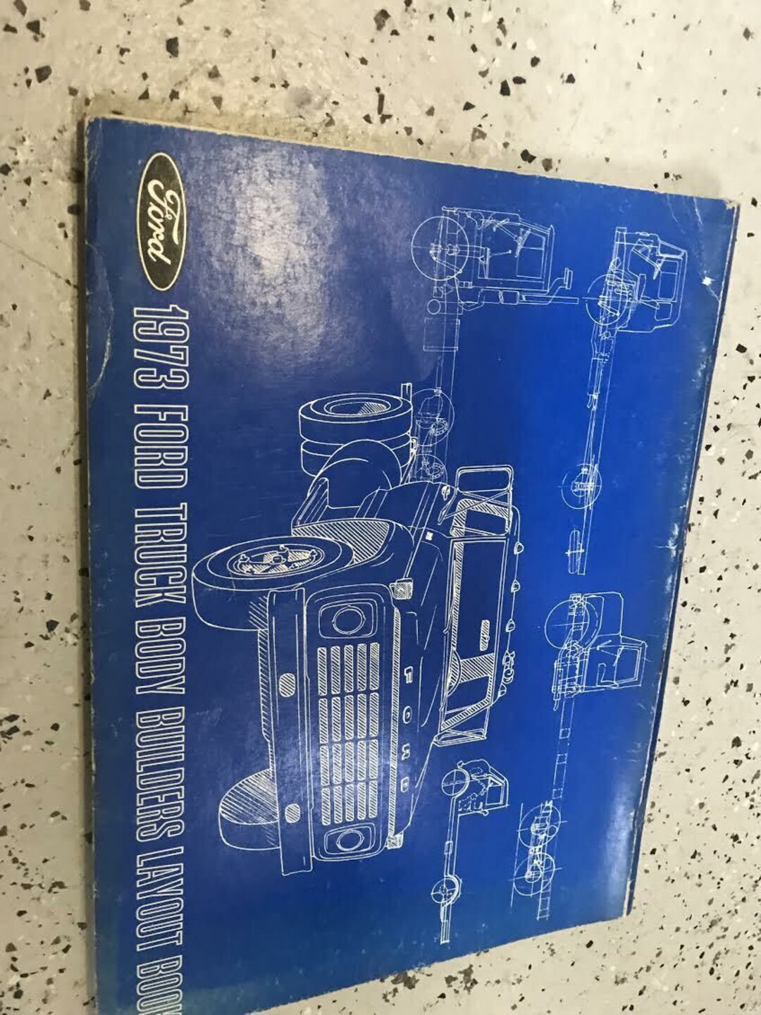 1973 Ford Truck Trucks Body Builders Layout Manual OEM Factory - Etsy