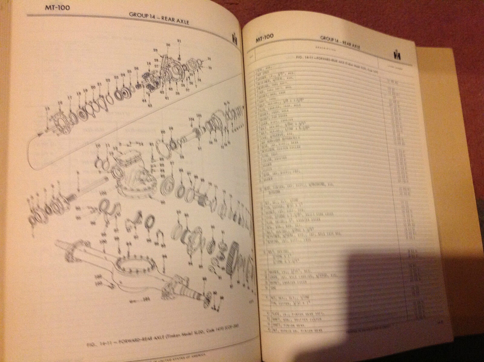 International Trucks Ihc Mt100 Mt 100 Motor Truck Parts - Etsy