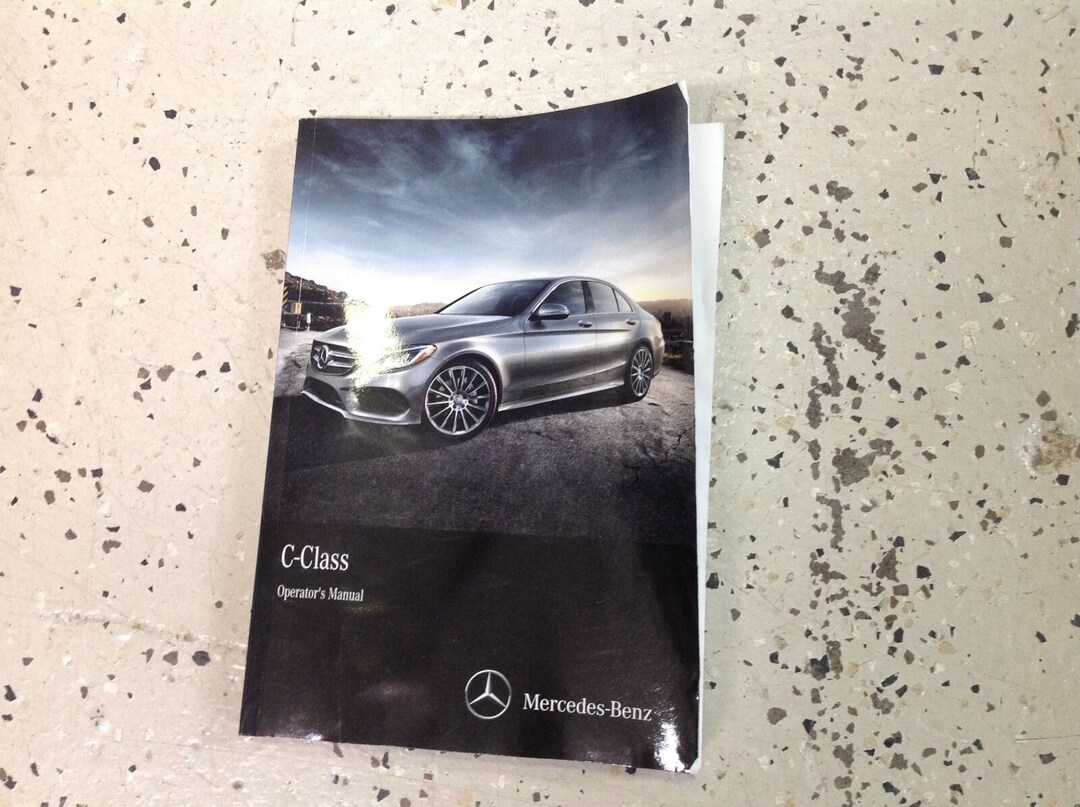 2015 Mercedes Benz C Class Models Owners Operators Owner Manual Oem - Etsy