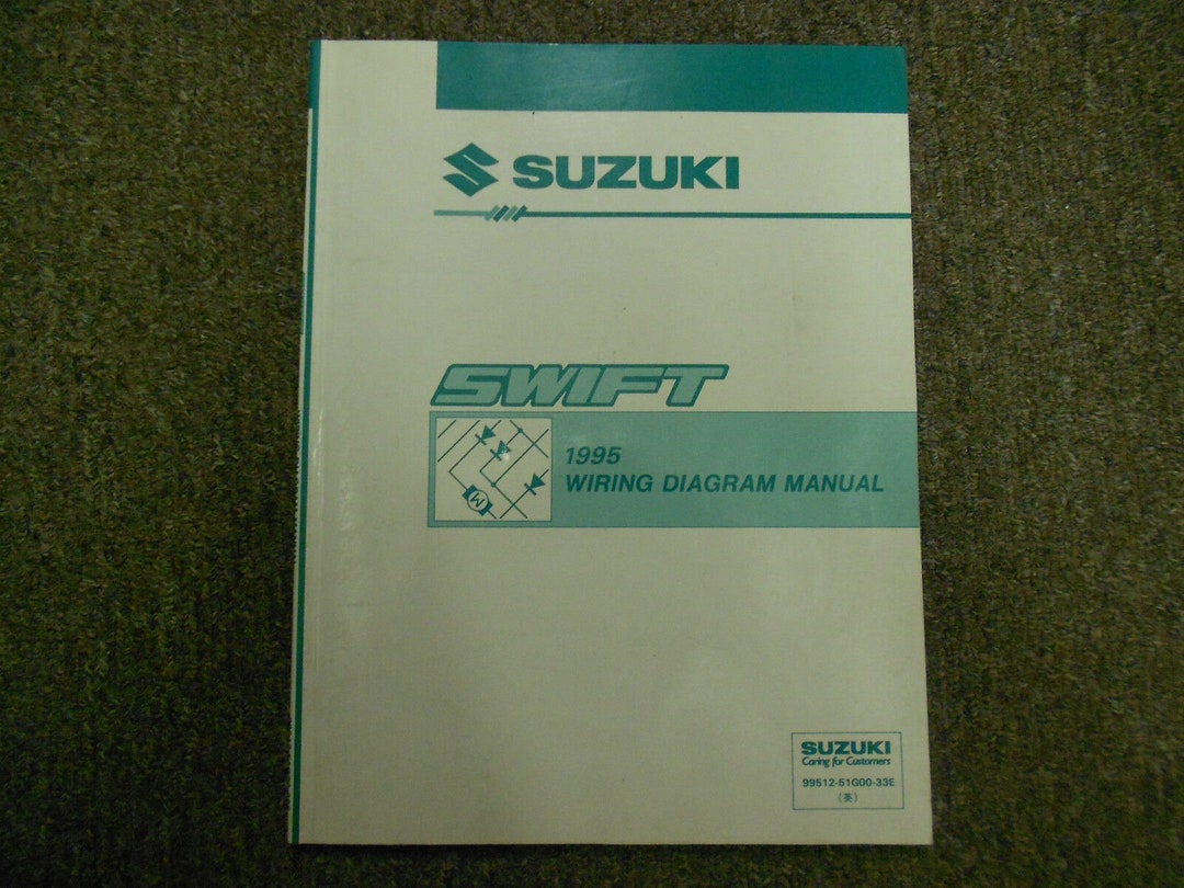 1995 Suzuki Swift Electrical Wiring Diagram Shop Manual Factory Oem ...
