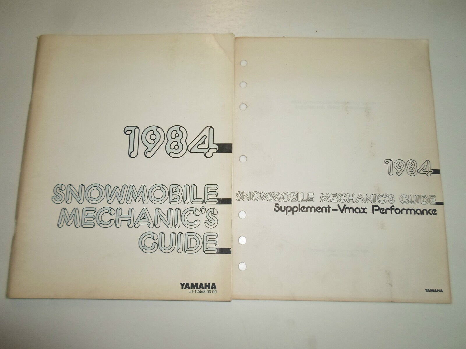1984 Yamaha Snowmobile Mechanics Guide Manual Factory Oem Book 84 2 ...