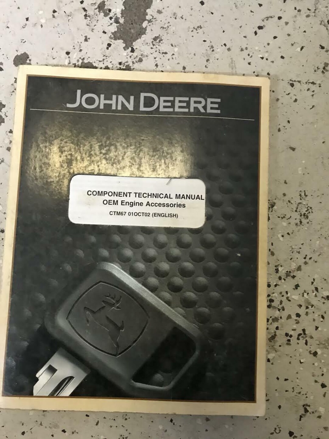 John Deere Component Technical Manual Oem Engine Accessories Manual ...