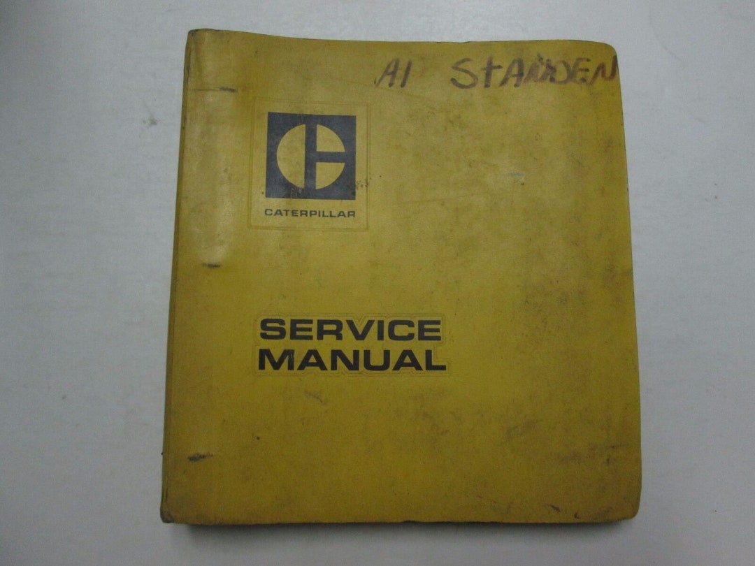 Caterpillar 950 Wheel Loader Powertrain 4 CY Engine BINDER - Etsy