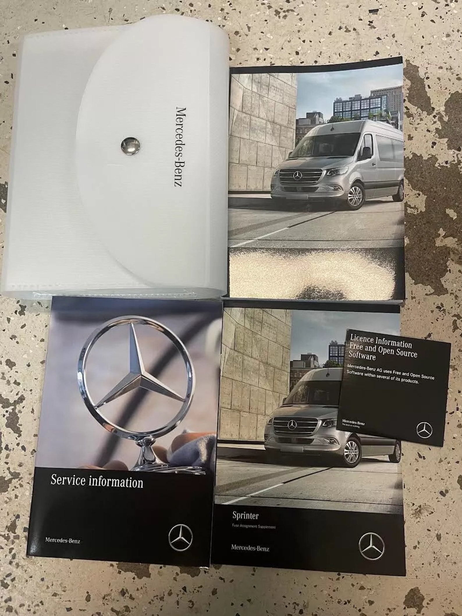 2023 MERCEDES BENZ Sprinter Truck Diesel Owners Operators Owner Manual ...