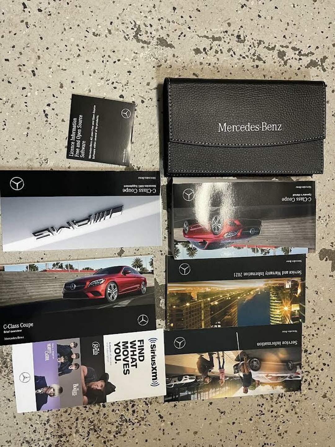 2021 Mercedes Benz C Class Coupe Owner Owners Operators Manual Set Oem ...