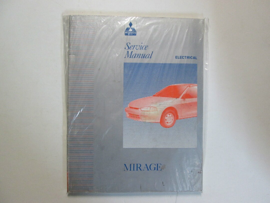 1997 Mitsubishi Mirage Service Repair Shop Manual Chassis Body Vol 2 ...