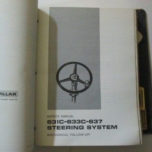 Caterpillar 631C 633C Wheel Tractor-scrapers 11G 66M 86H 28F 67M 98F ...