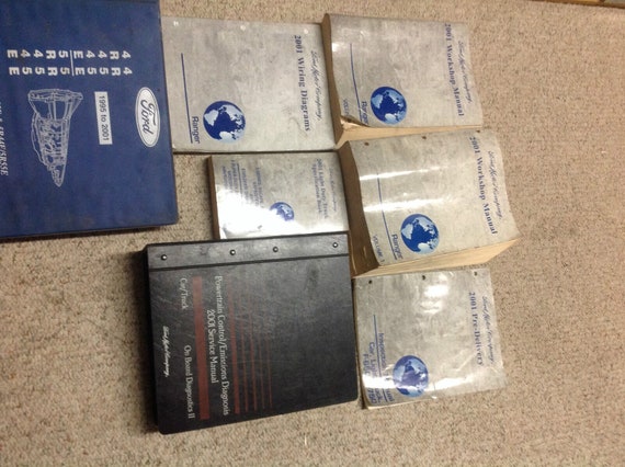 2001 Ford Ranger Truck Service Shop Repair Manual Set W Ewd - Etsy