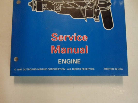 1998 Omc Stern Drives Engine Service Repair Manual Fa… - Gem