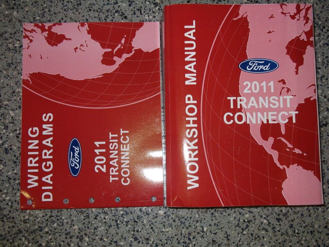 2011 Ford Transit Connect Service Shop Repair Manual Set Oem W Wiring ...