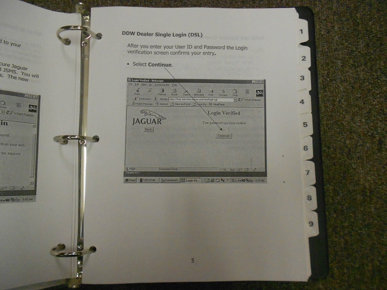 1990s 00s Jaguar Gobal Automated Claim Entry System Dealer Warranty ...