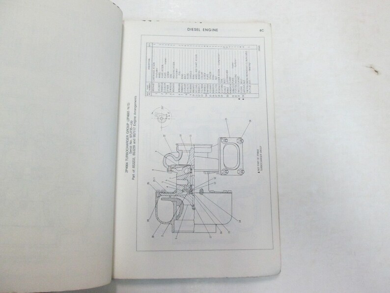 Caterpillar D353 Vehicular Engine 97u1-up Parts Book Manual - Etsy