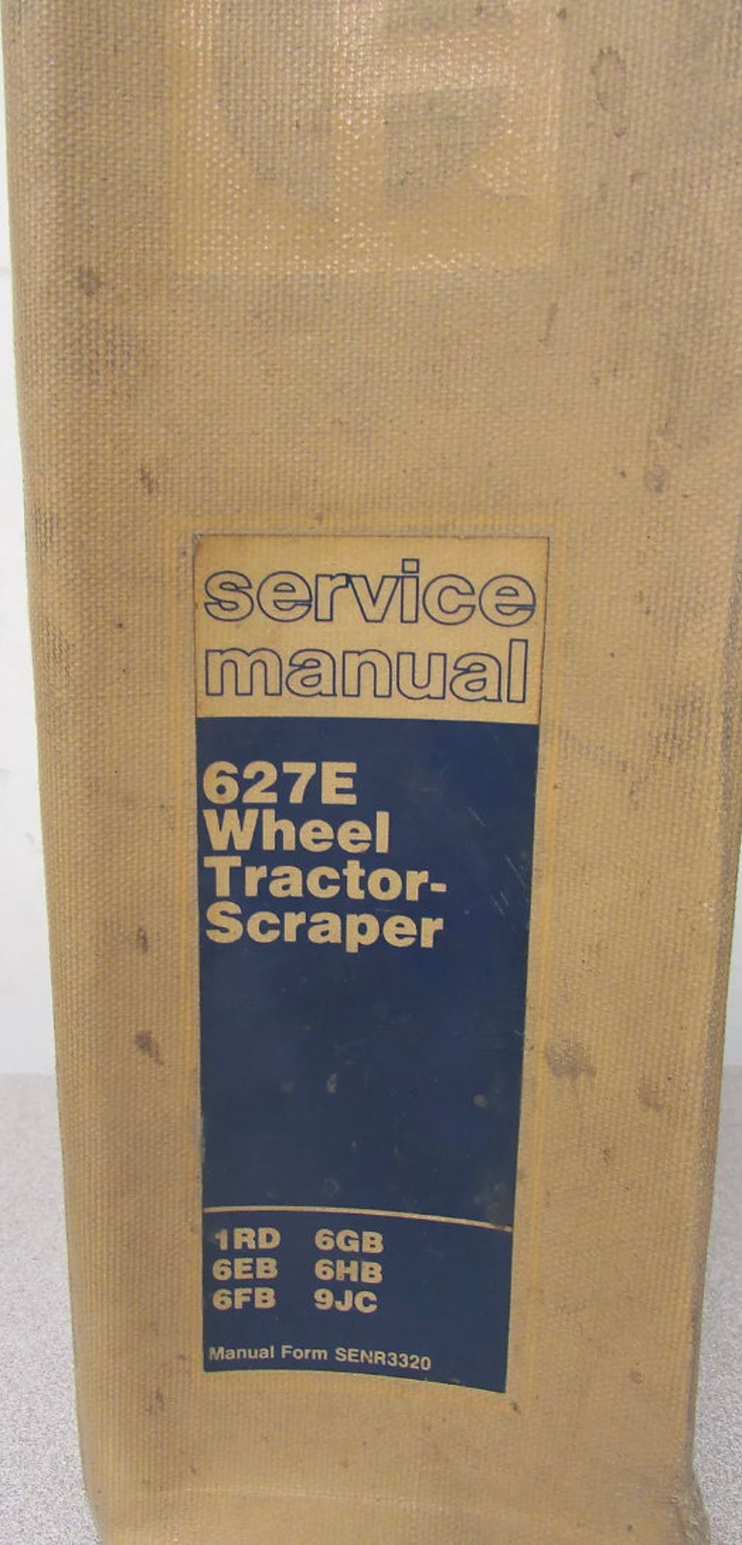 Caterpillar Cat 627E Wheel Tractor Scraper Service Manual 6EB 6FB 6GB ...