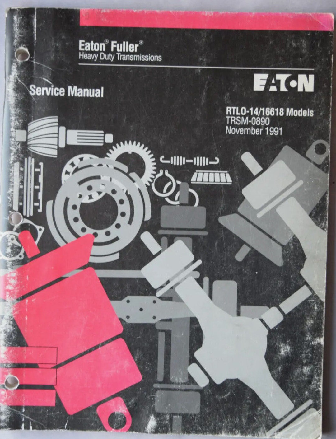 Eaton Fuller Heavy Duty Transmission Service Sho Manual RTLO-14/16618 ...