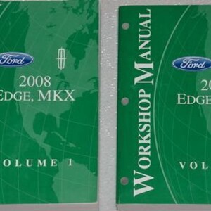 2008 Ford Edge Lincoln Mkx Service Shop Manual Set W Ewd & Pced 4 Books ...