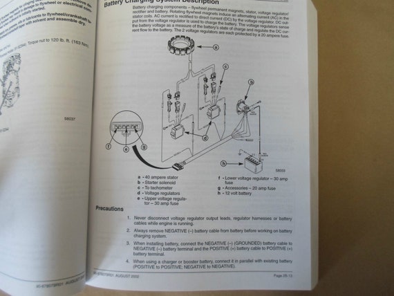 2002 White Mercury 135/150/175/200 HP Service Manual … - Gem