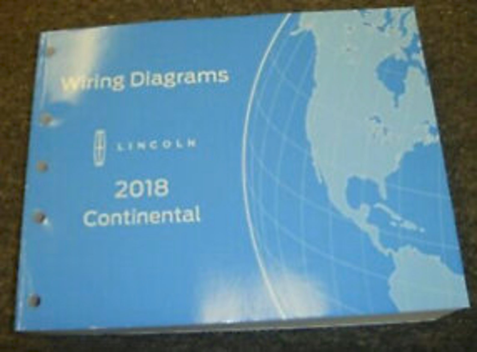 2018 Lincoln Continental Wiring Electrical Diagram Manual OEM Factory ...